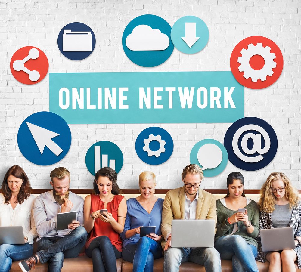 Online Network Connection Social Network | Free Photo - rawpixel