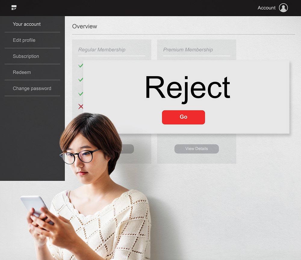 Cancel Reject Deny Warning Concept | Free Photo - rawpixel