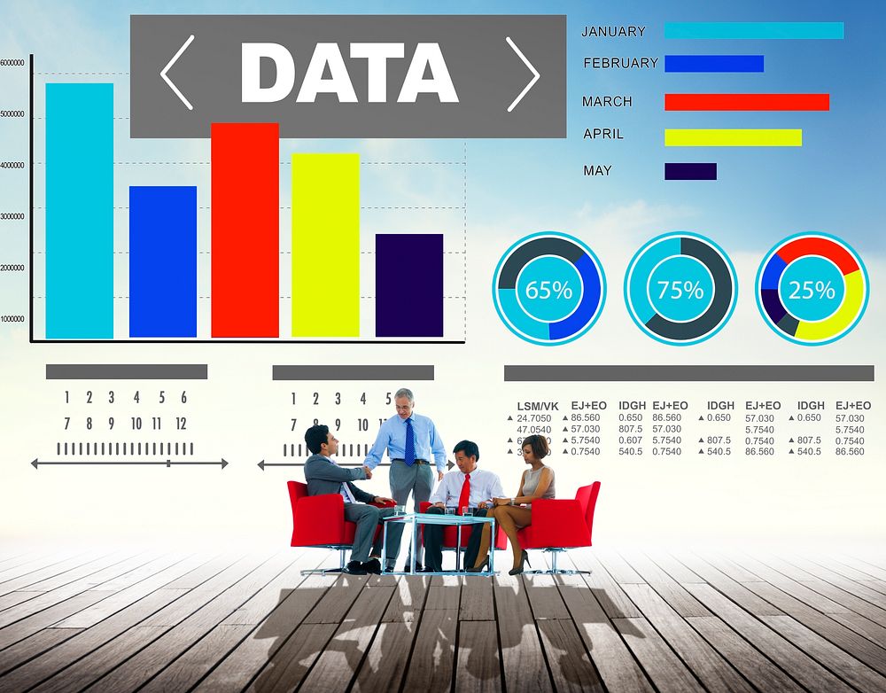 Data Analytics Chart Performance Pattern | Free Photo - rawpixel