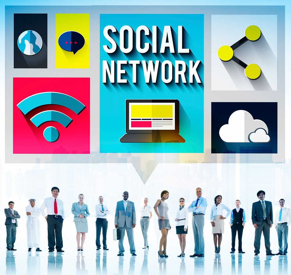 Social Network Global Communications Networking | Free Photo - rawpixel