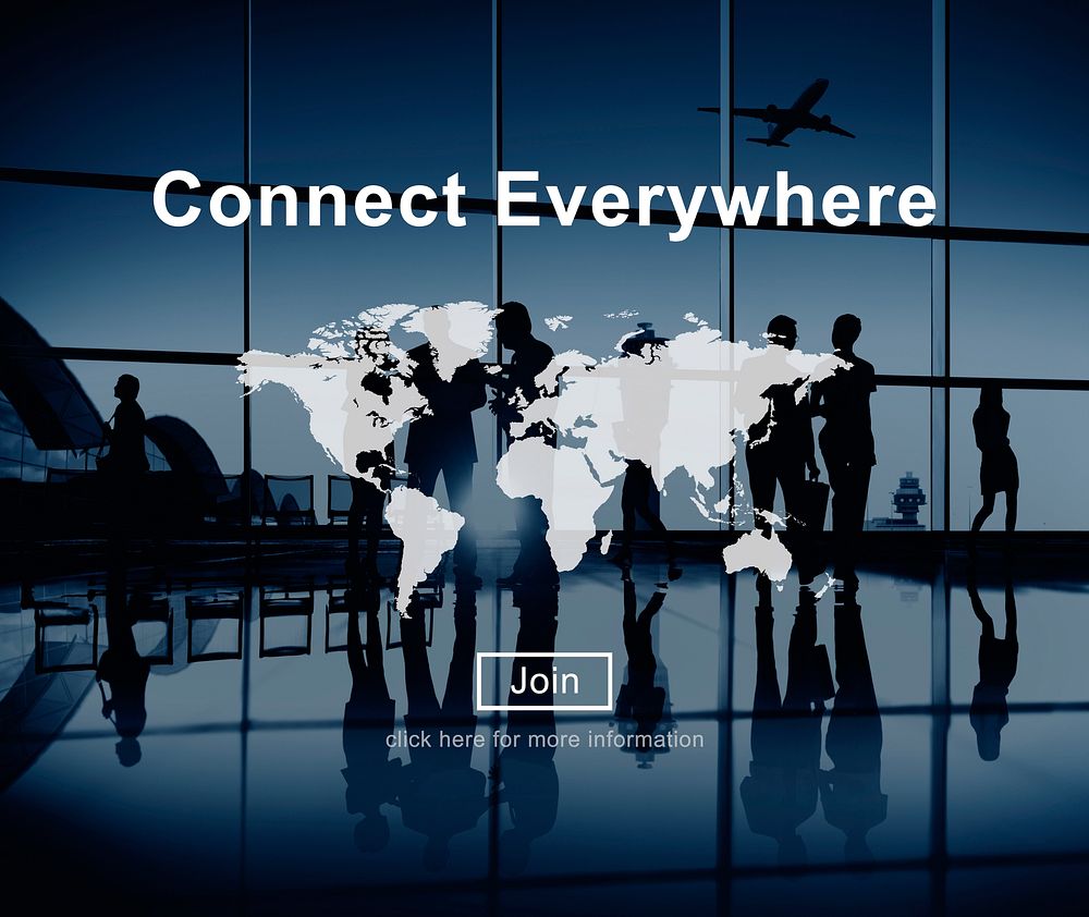 Connect Everywhere Global Network Worldwide | Free Photo - rawpixel