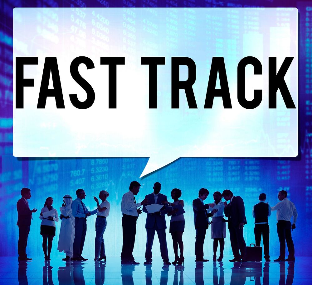 Fast Track Increase Improvement Development | Free Photo - rawpixel