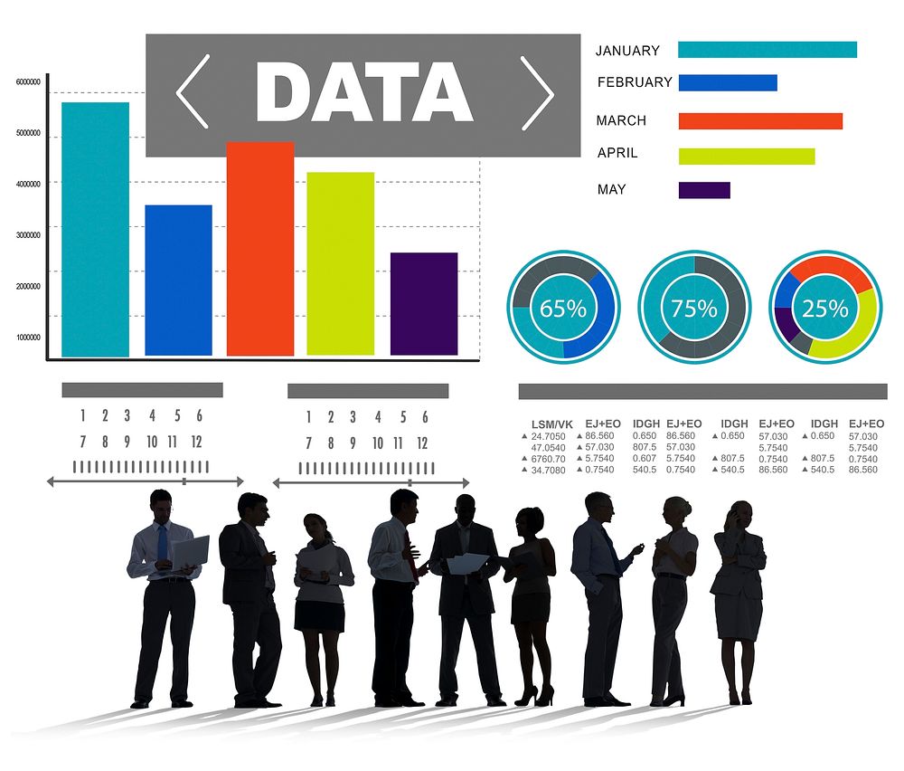 Data Analytics Chart Performance Pattern | Free Photo - rawpixel
