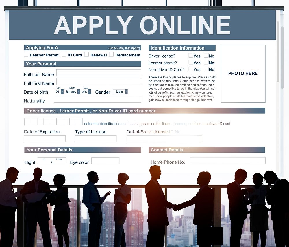 Apply Online Application Form Recruitment | Free Photo - rawpixel
