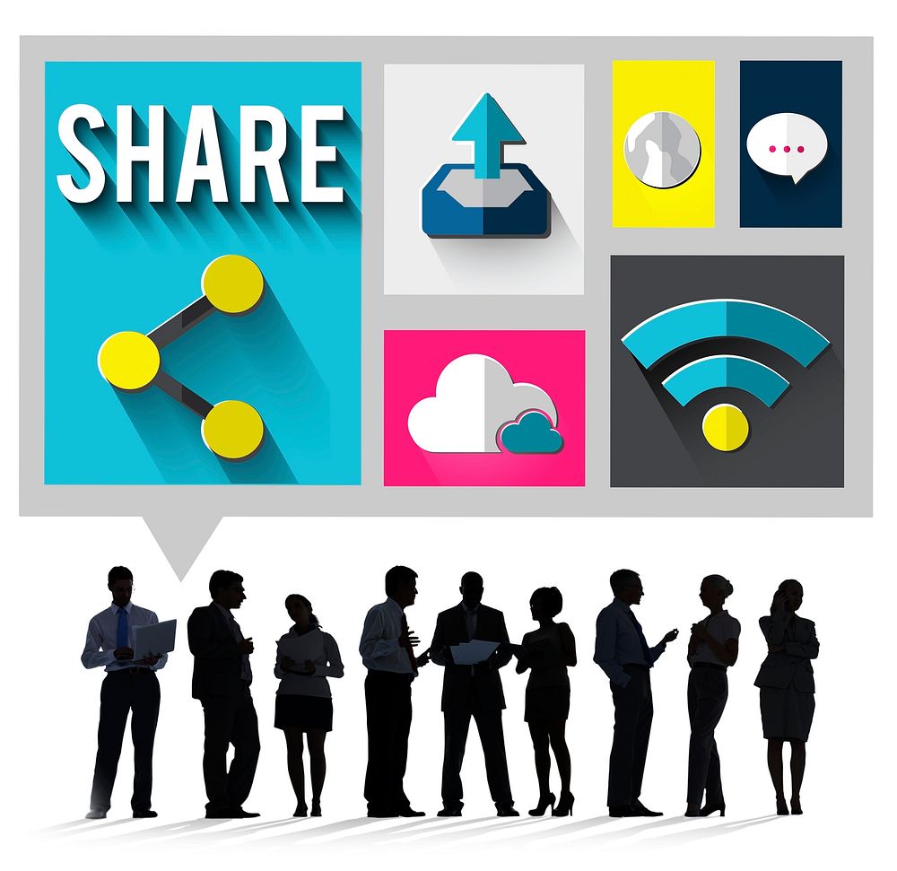 Share Social Networking Global Communication | Free Photo - rawpixel