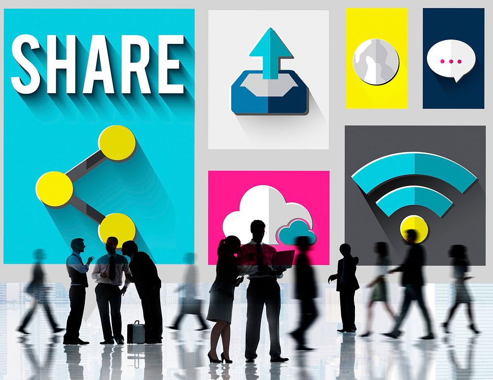 Share Social Networking Global Communication | Free Photo - rawpixel