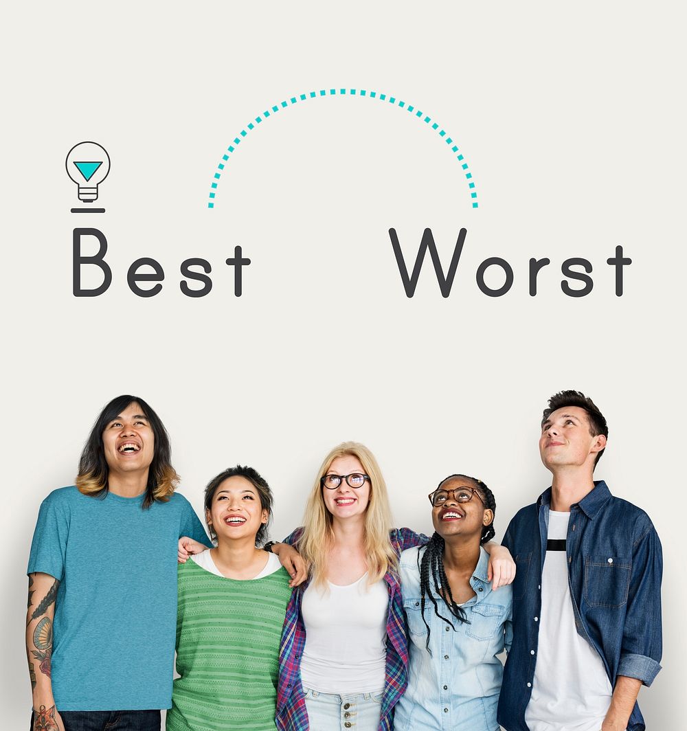 Antonym Opposite Best Worst Amateur | Premium Photo - rawpixel
