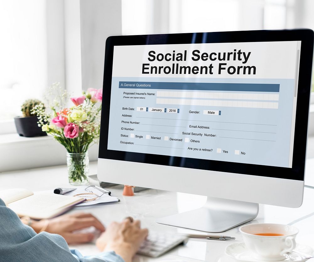 Social Security Enrollment Form Concept | Free Photo - rawpixel