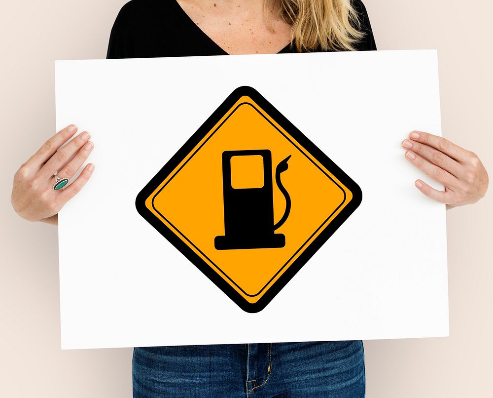Showing Gas Station Fuel Sign | Free Photo - rawpixel