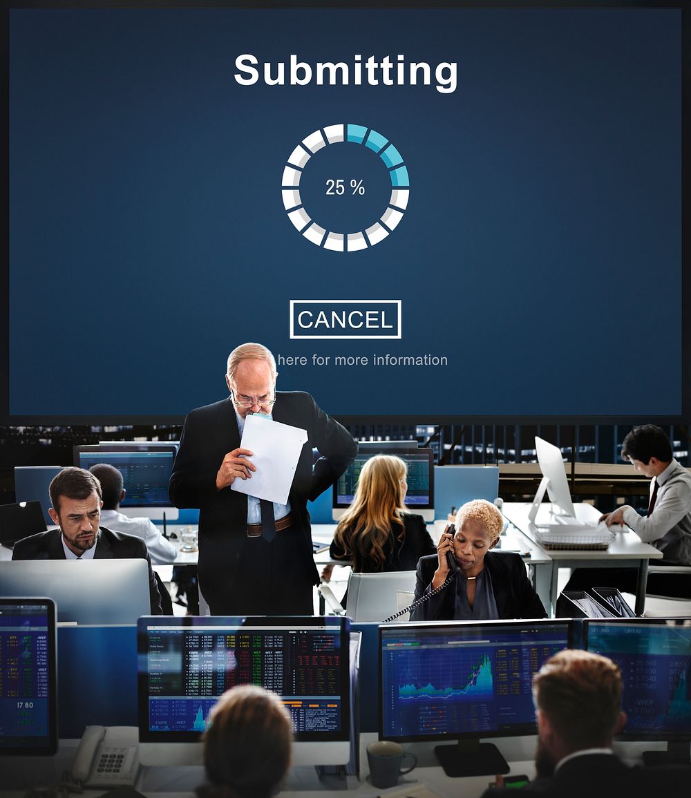 Submitting Online Internet Loading Progress | Free Photo - rawpixel