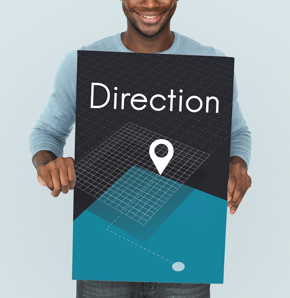 Direction Find Route Navigation Concept | Premium Photo - rawpixel