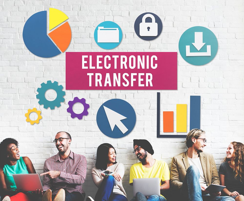 Electronic Transfer Banking Data Internet | Premium Photo - rawpixel