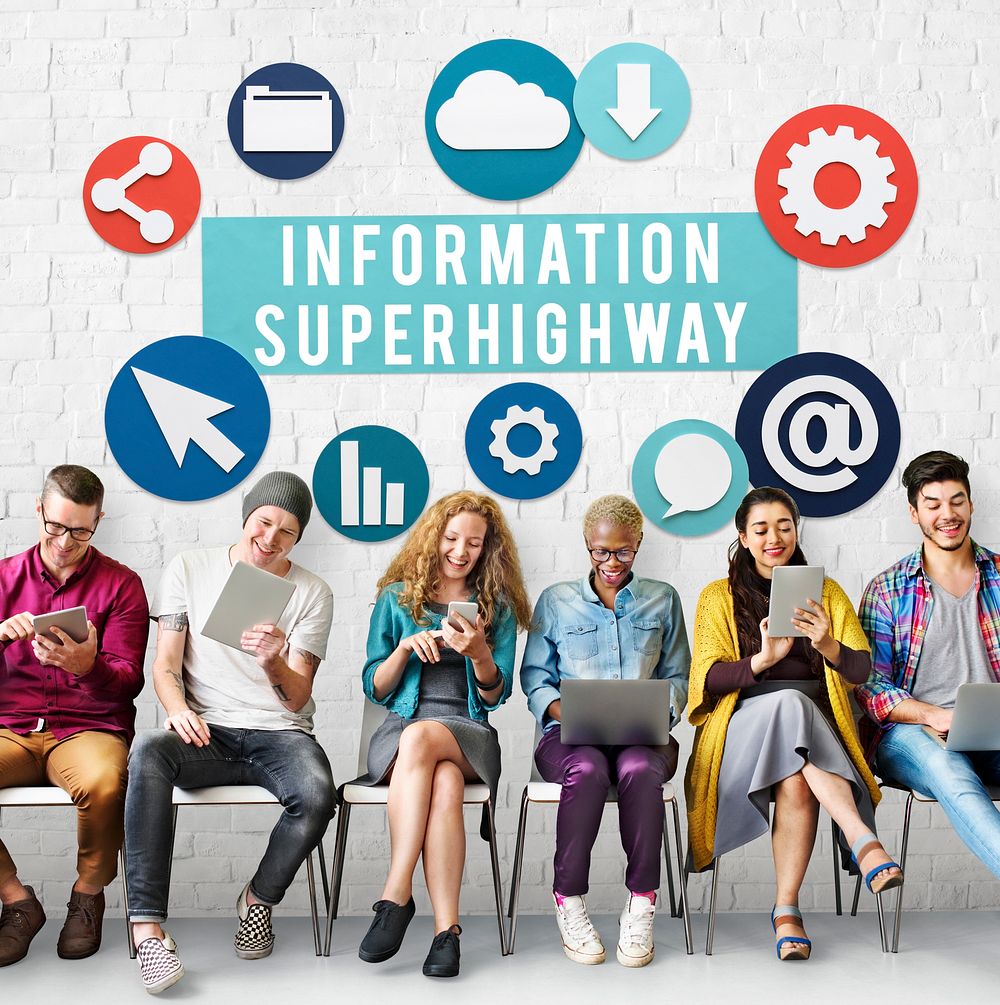 Information Superhighway Online Network Connect | Premium Photo - rawpixel