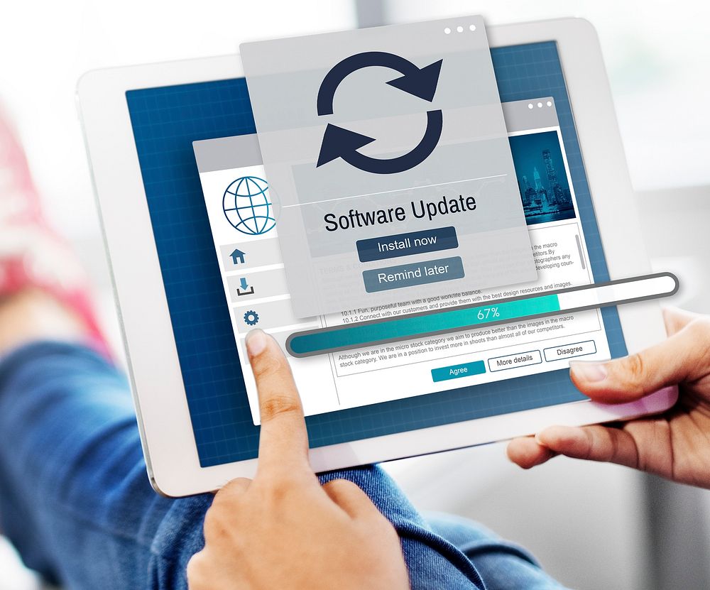 Software Update Installation Upgrade Data | Premium Photo - rawpixel