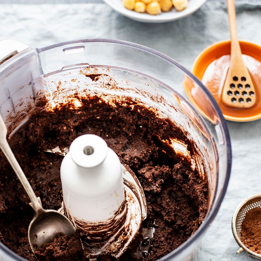 Dark chocolate truffle mixture food | Premium Photo - rawpixel