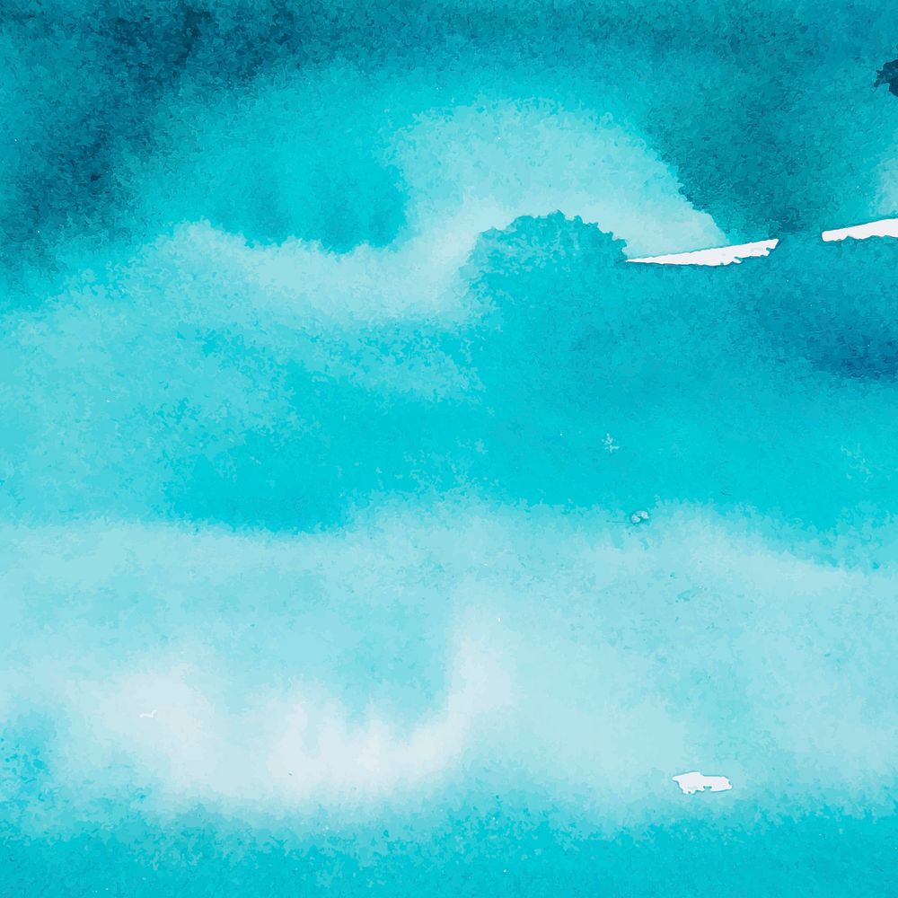 Ombre sea watercolor background vector | Premium Vector - rawpixel