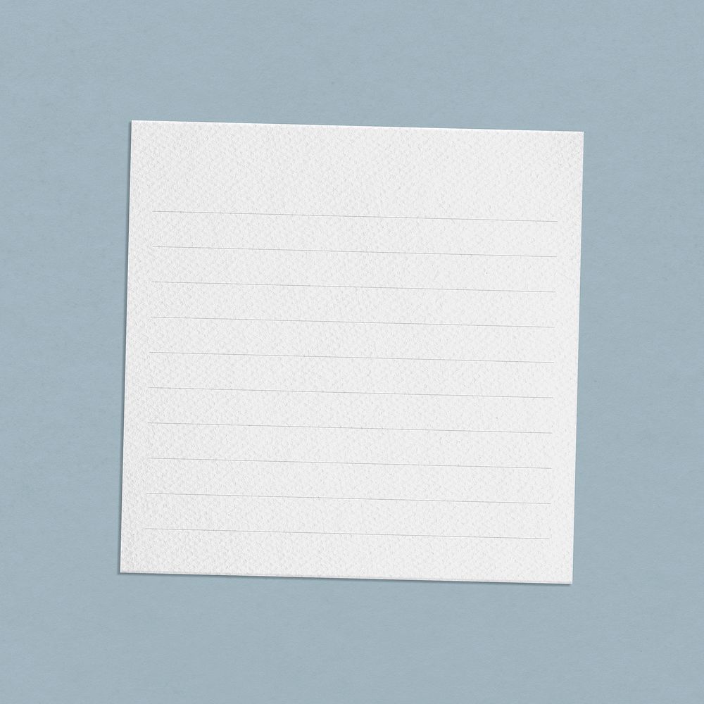 White paper sticky note design | Premium PSD - rawpixel