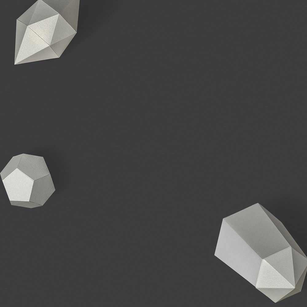 Gray geometric patterned template | Free Photo - rawpixel