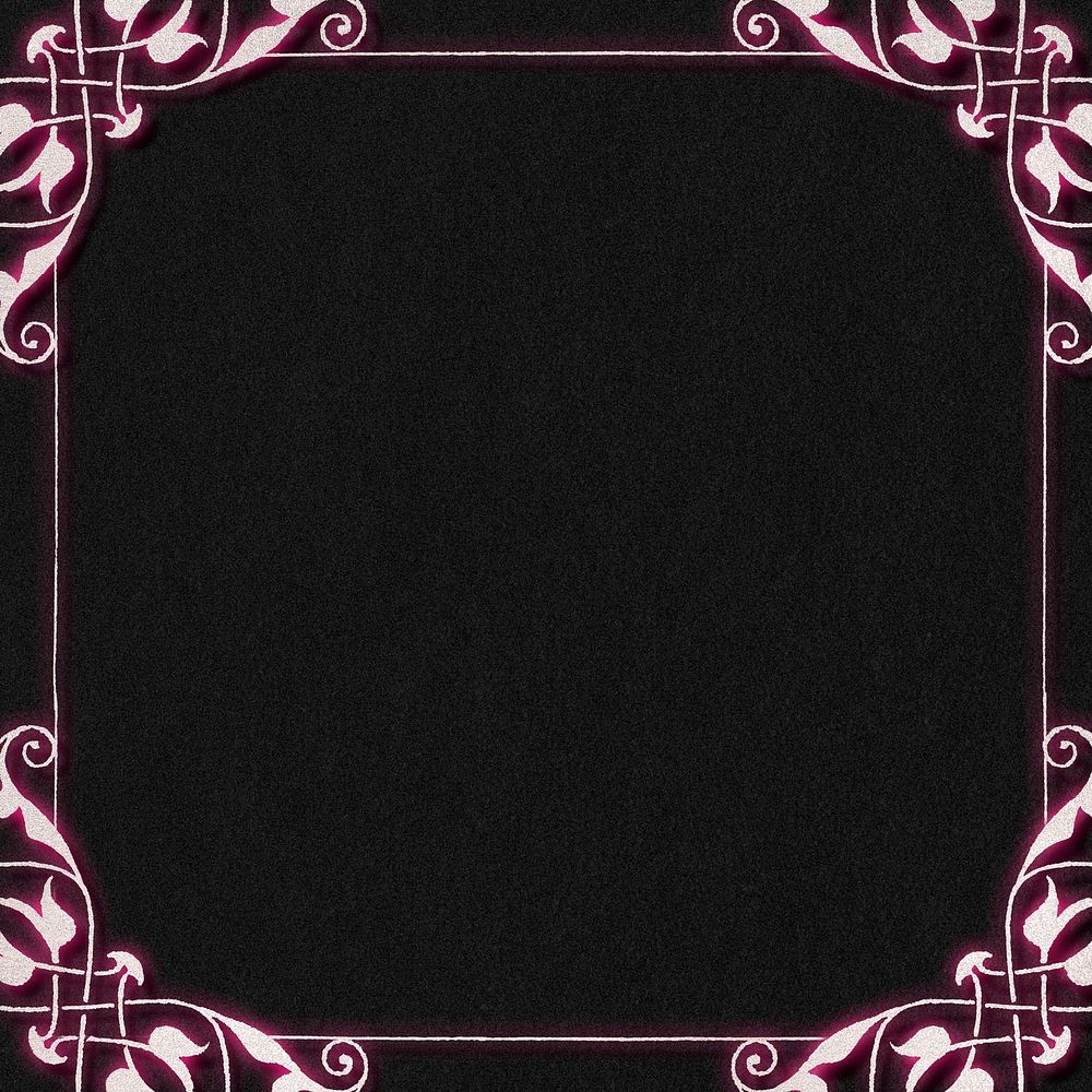 Pink filigree vintage frame border | Premium Photo - rawpixel