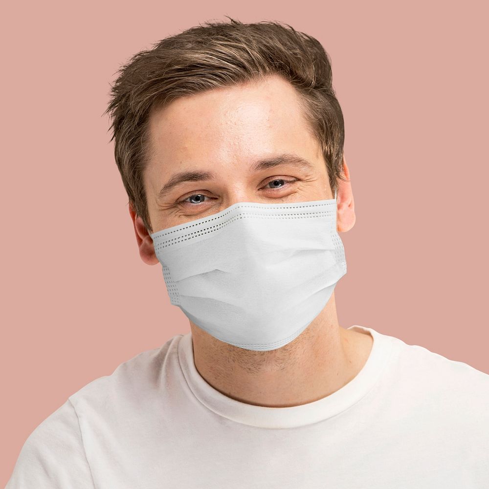 Man wearing mask face closeup | Free Photo - rawpixel