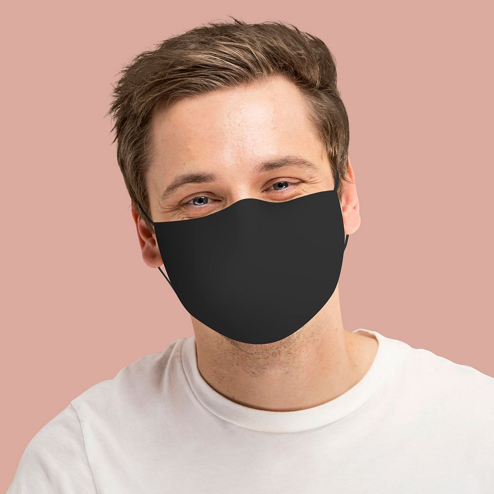 Covid-19 face mask American man | Free Photo - rawpixel