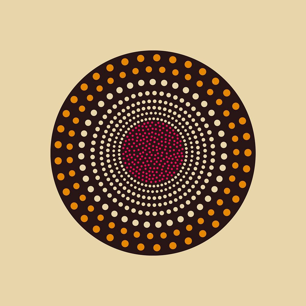 African tribal circle design vector | Premium Vector - rawpixel
