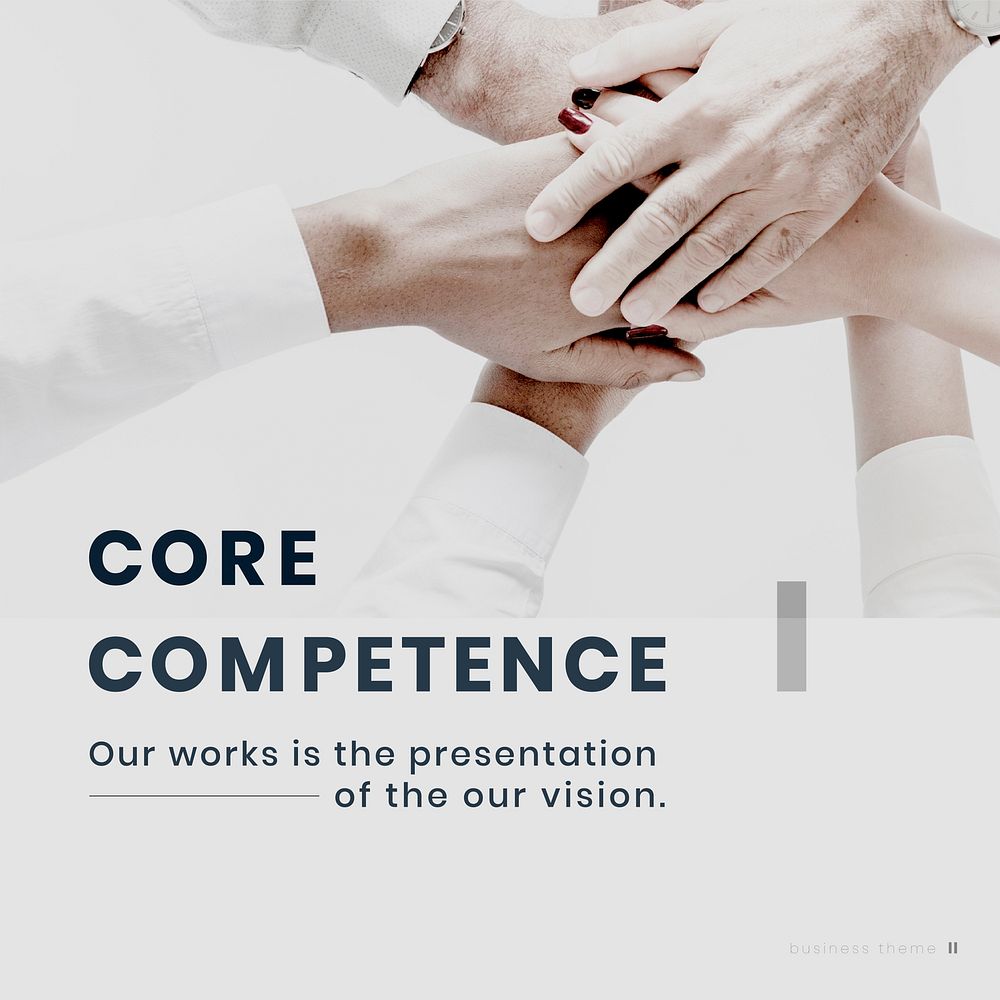 Business core competence vector editable | Premium Vector Template ...