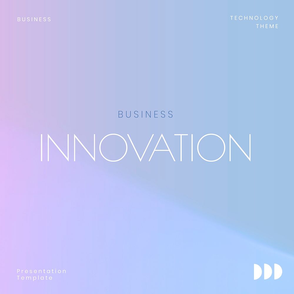 Business innovation Instagram post template, | Premium Vector Template ...