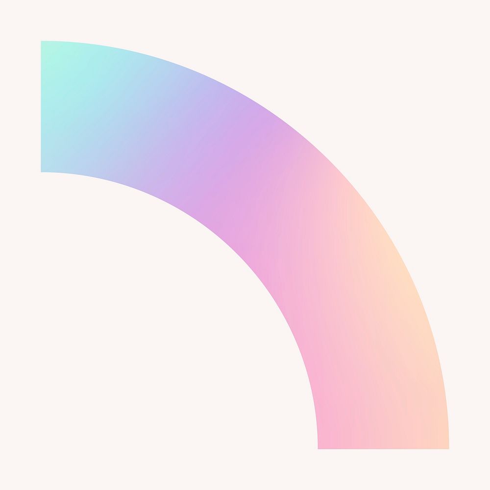 Colorful gradient element vector | Premium Vector - rawpixel