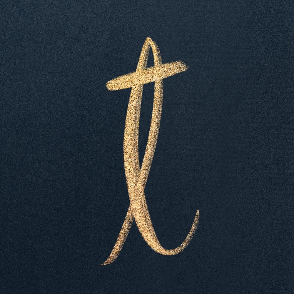 Letter t typography psd brush | Premium PSD - rawpixel