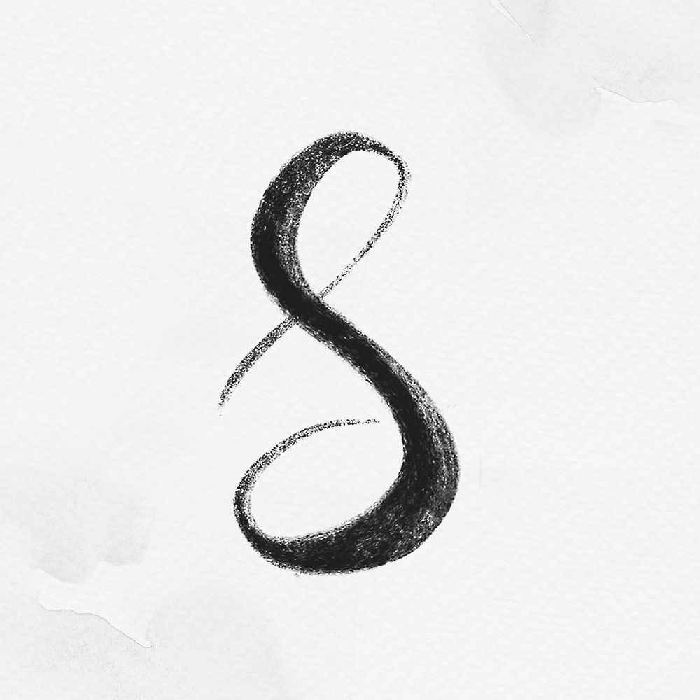 Letter s typography psd brush | Premium PSD - rawpixel