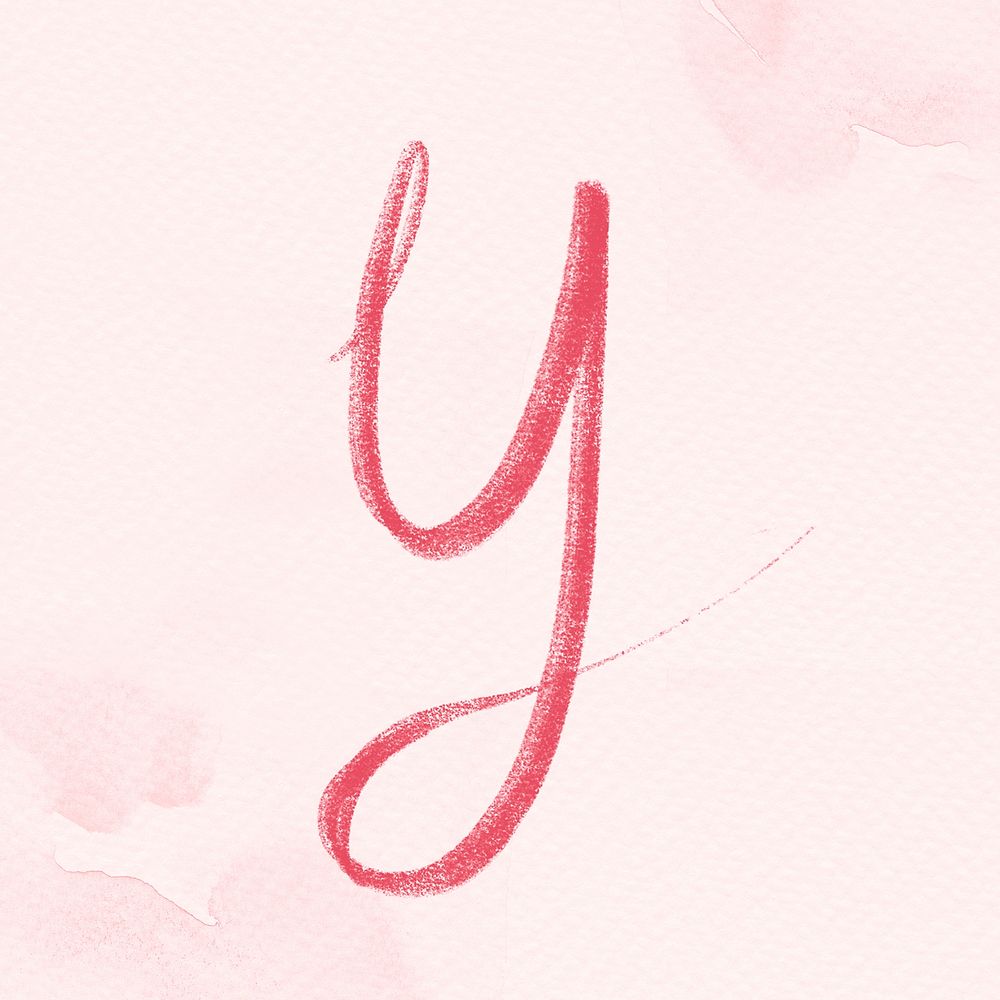 Letter y typography psd brush | Premium PSD - rawpixel