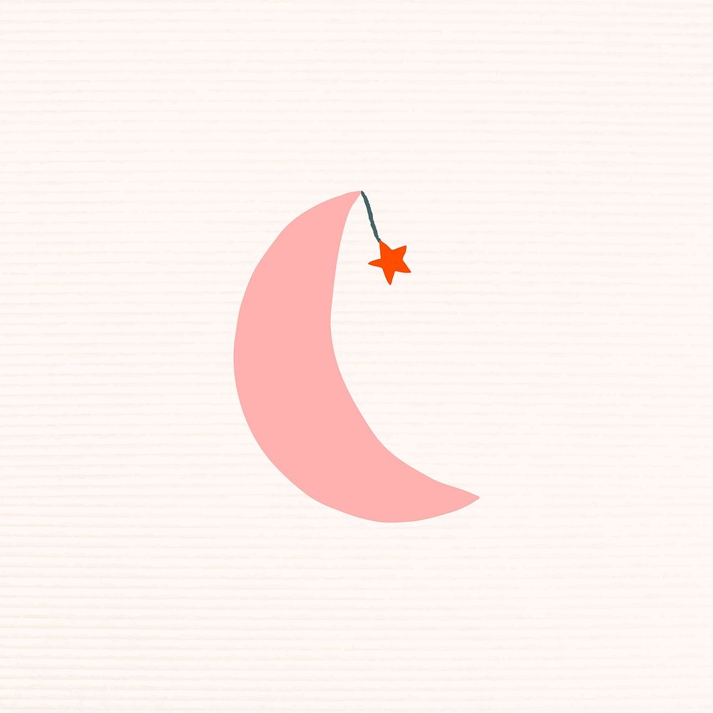 Moon crescent vector symbol magic | Premium Vector - rawpixel