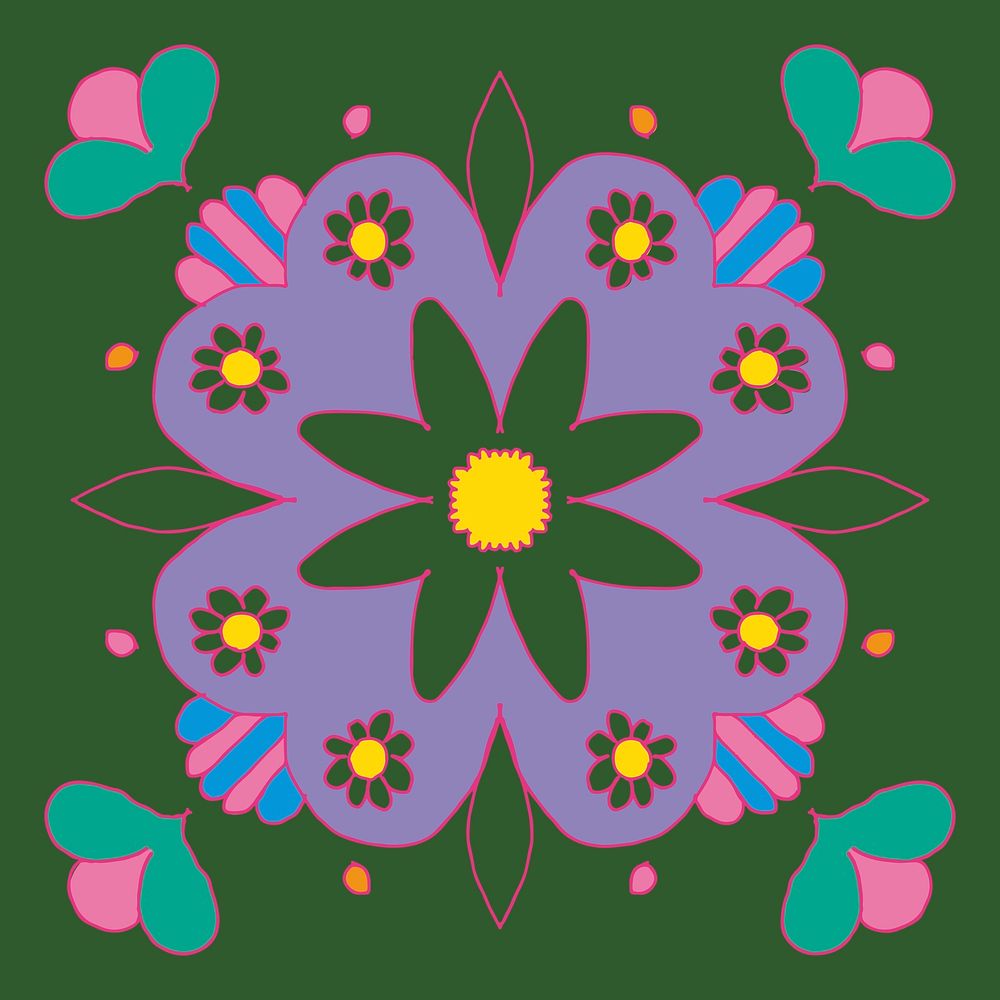 Diwali Indian rangoli vector design | Premium Vector - rawpixel