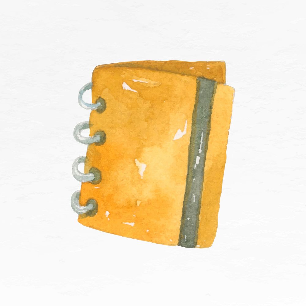 Journal watercolor vector education graphic | Premium Vector ...