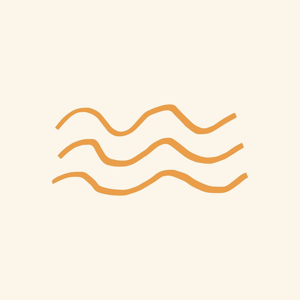 Summer ocean waves graphic cute | Free Photo - rawpixel