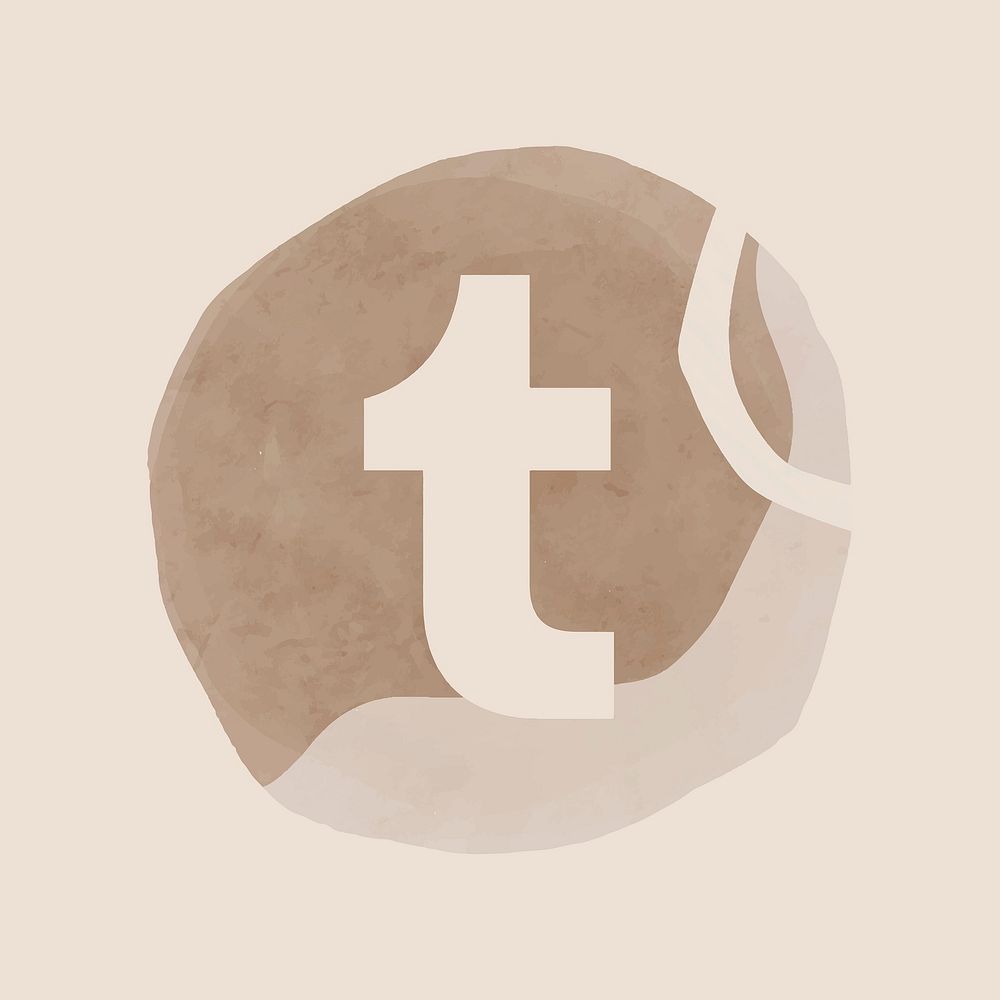 Tumblr icon vector social media | Premium Vector - rawpixel