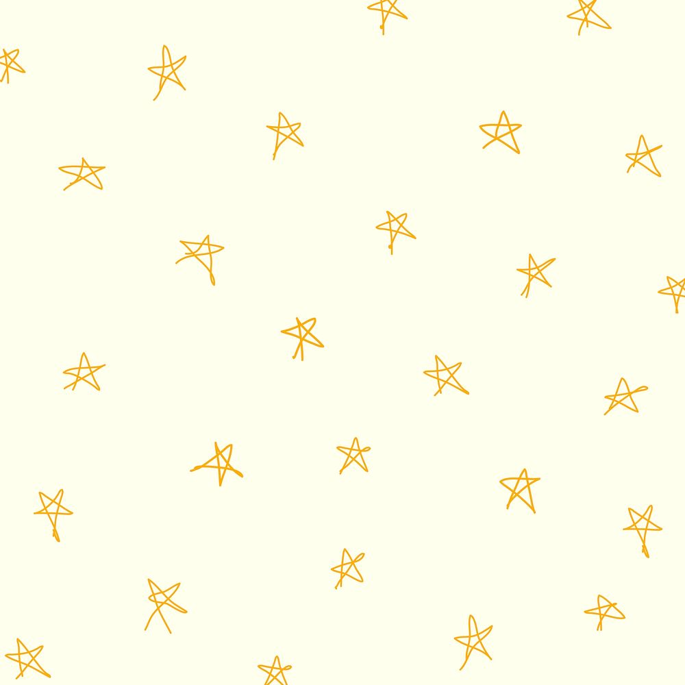 Doodle background, yellow star pattern | Free Photo - rawpixel