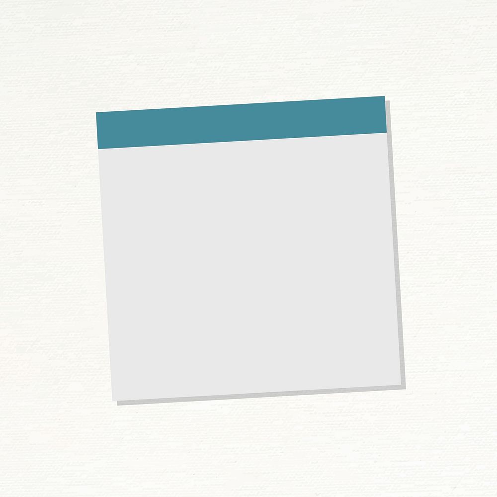 Gray notepaper journal sticker vector | Free Vector - rawpixel