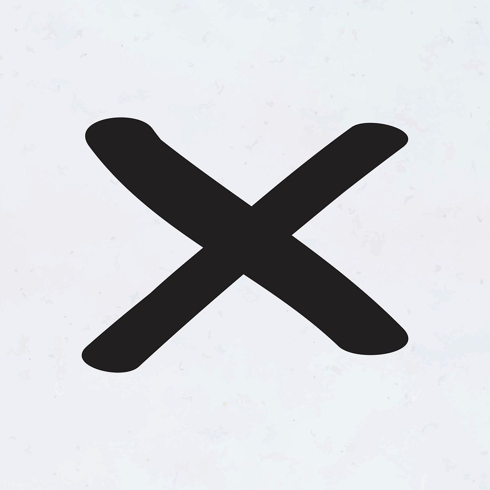 Doodle bohemian cross symbol vector | Premium Vector - rawpixel