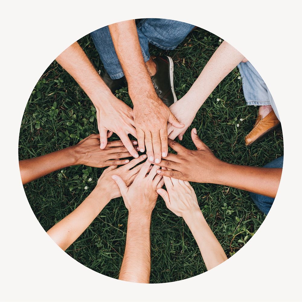 Joined diverse hands circle shape | Free Photo - rawpixel