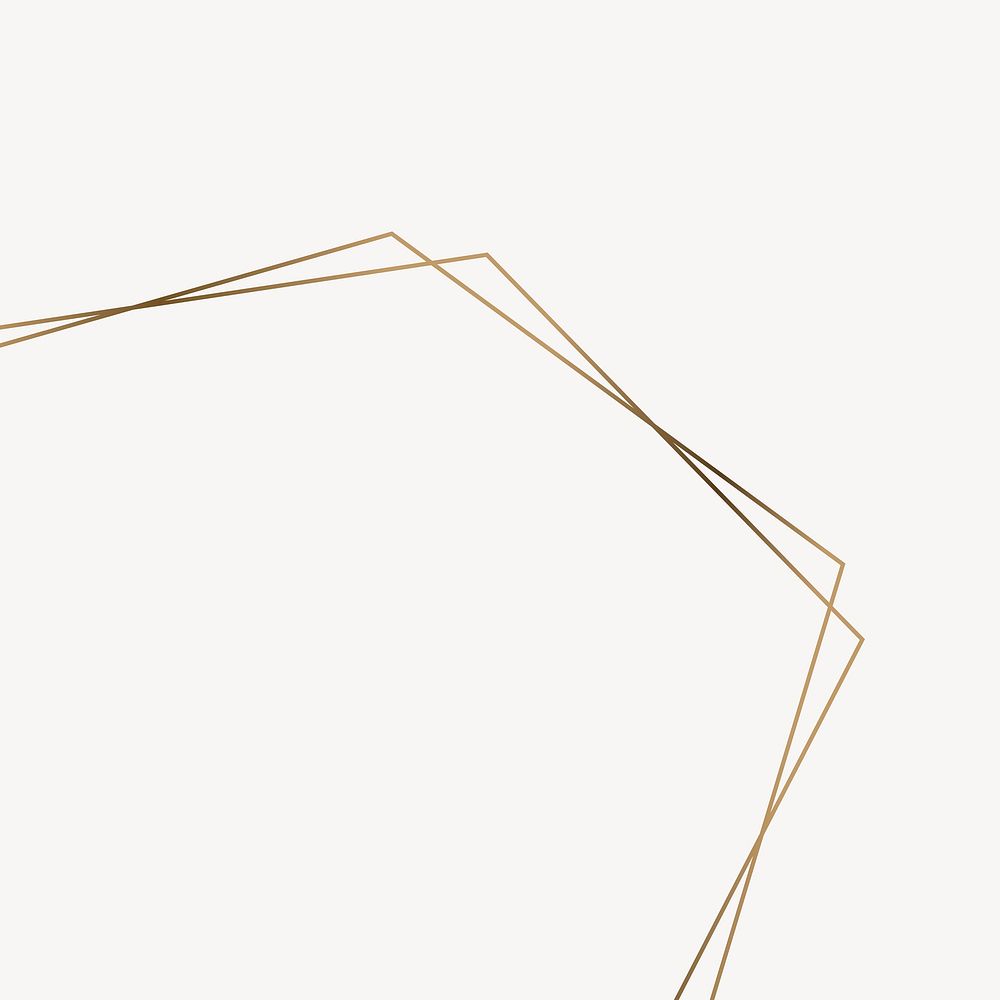 Gold luxury border frame, aesthetic | Premium Vector - rawpixel