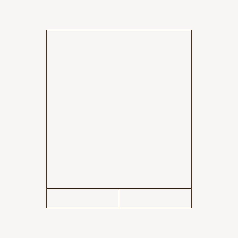 Message box frame, blank design | Premium Photo - rawpixel