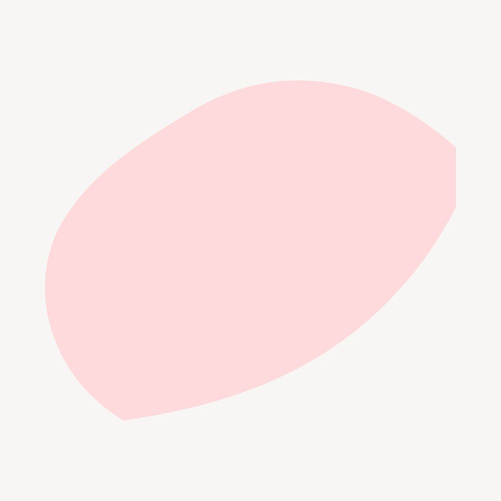 Pink oval shape, aesthetic collage | Premium Vector - rawpixel