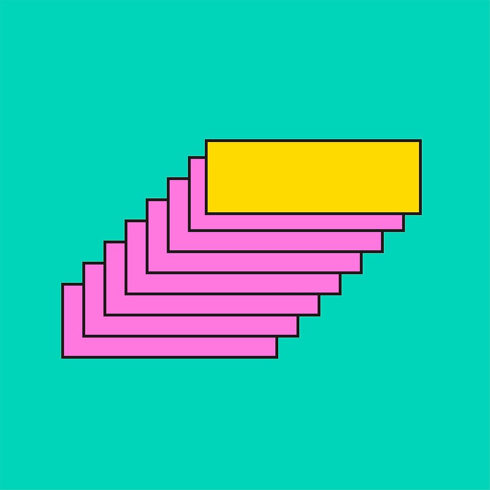 Dash symbol layered 3d vector | Premium Vector - rawpixel