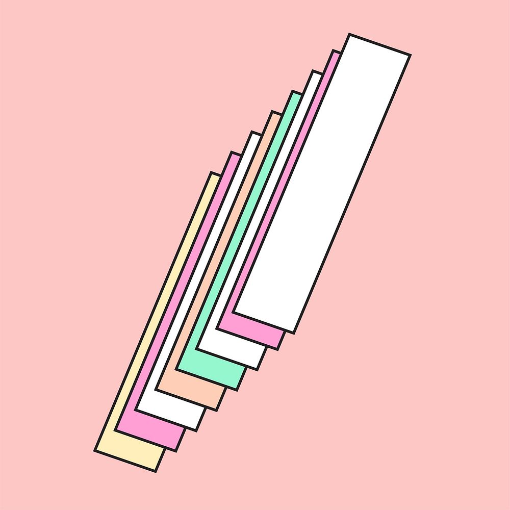 3d pastel forward slash png | Premium Vector - rawpixel