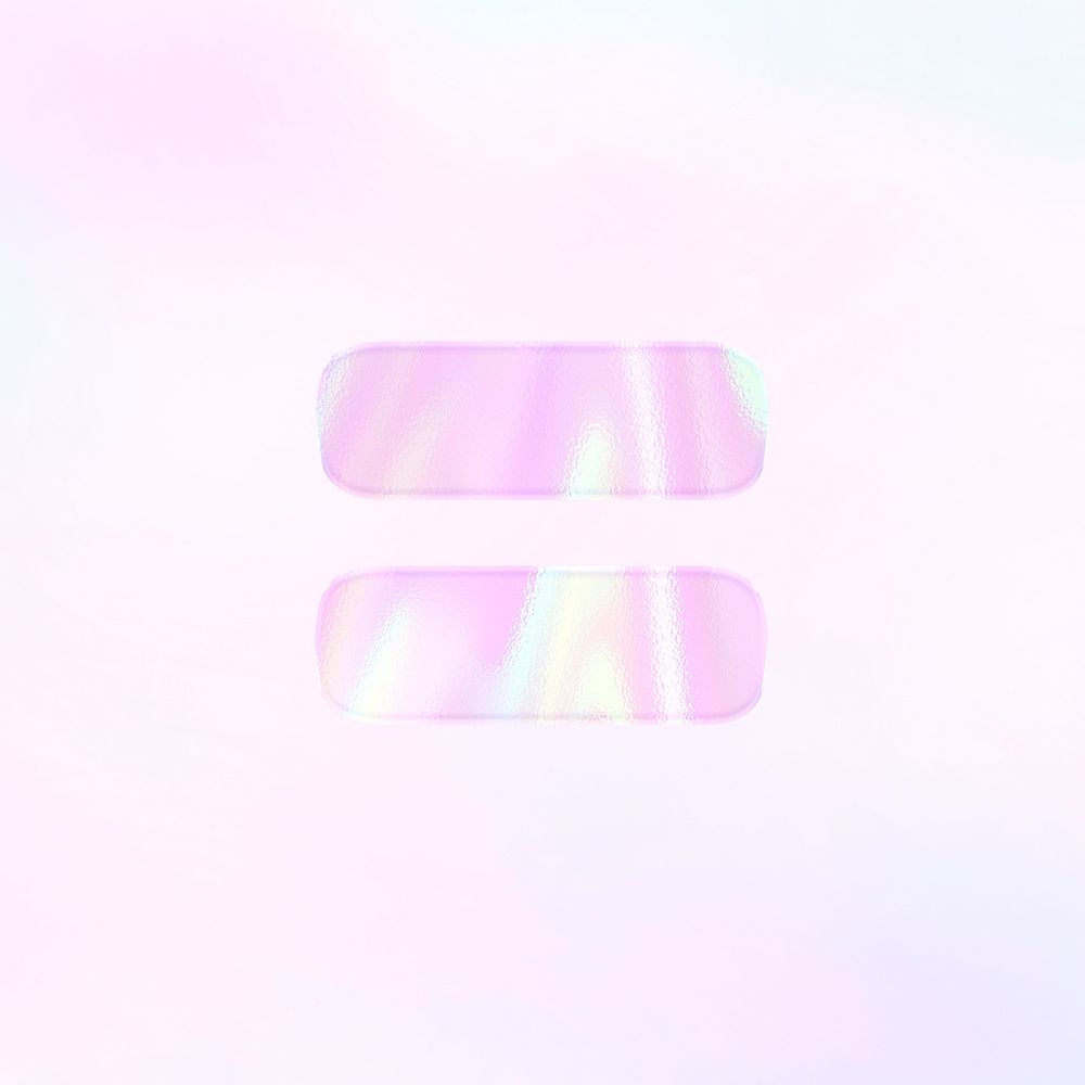 Symbol equals sign psd shiny | Premium PSD - rawpixel