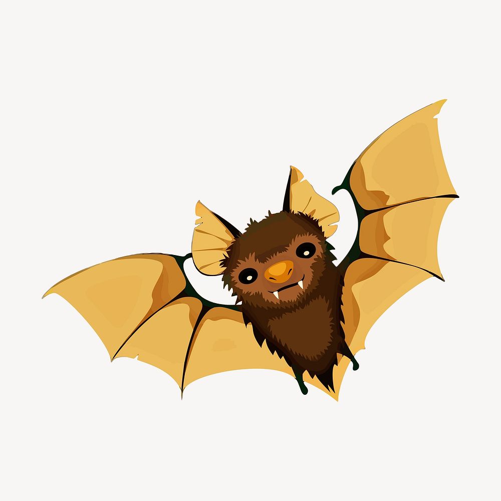 Bat collage element vector. Free | Free Vector - rawpixel