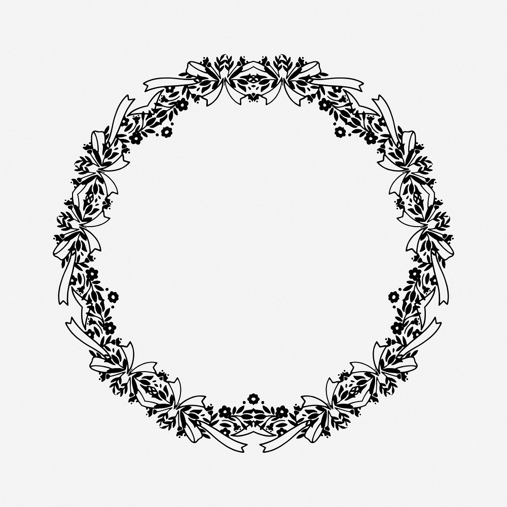 Decorative circle clipart, illustration. | Free Photo - rawpixel