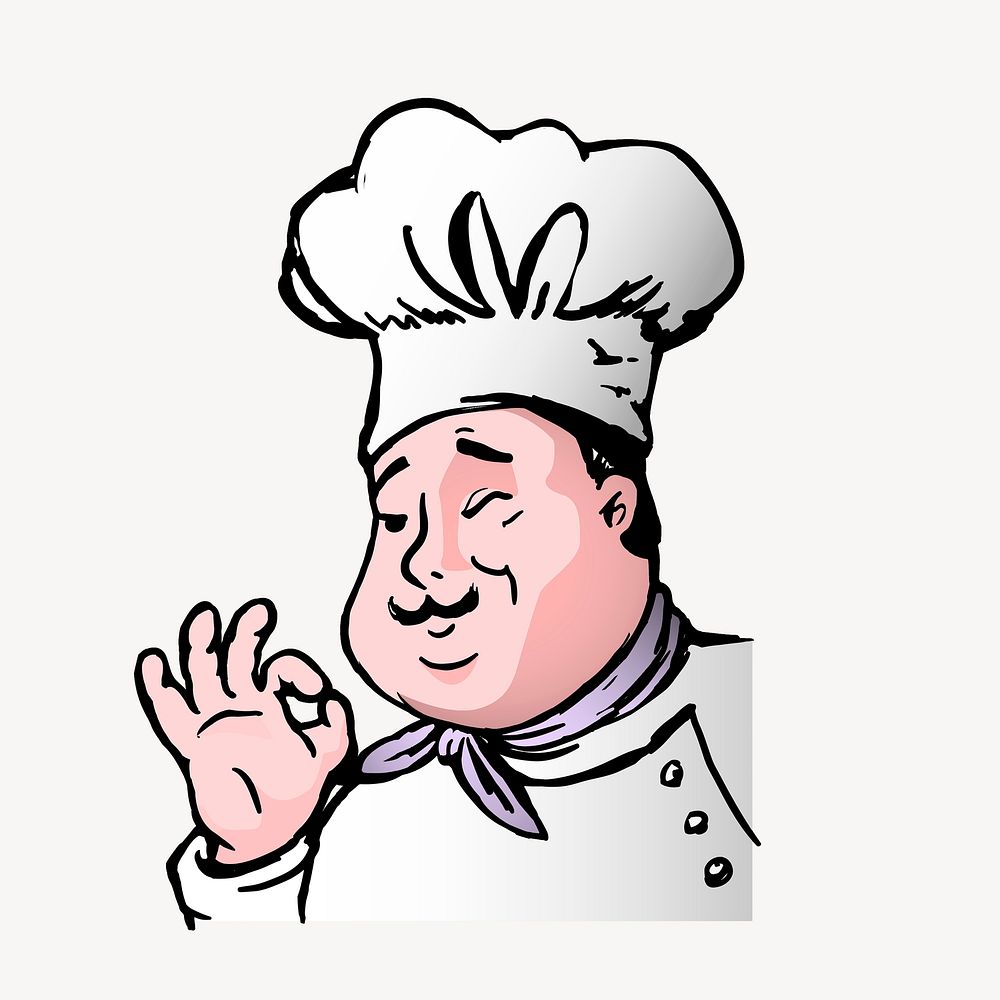 Chef's kiss clipart, illustration psd. | Free PSD - rawpixel